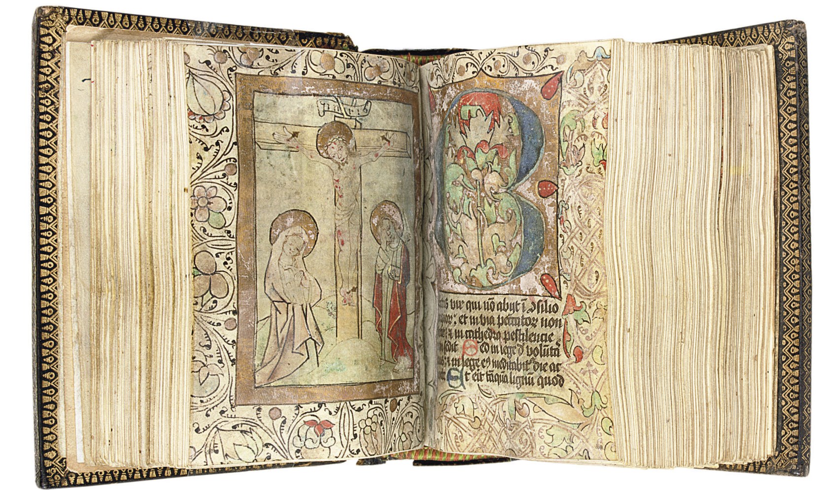 BREVIARY, for the use of Benedictine nuns, in Latin, ILLUMINATED ...