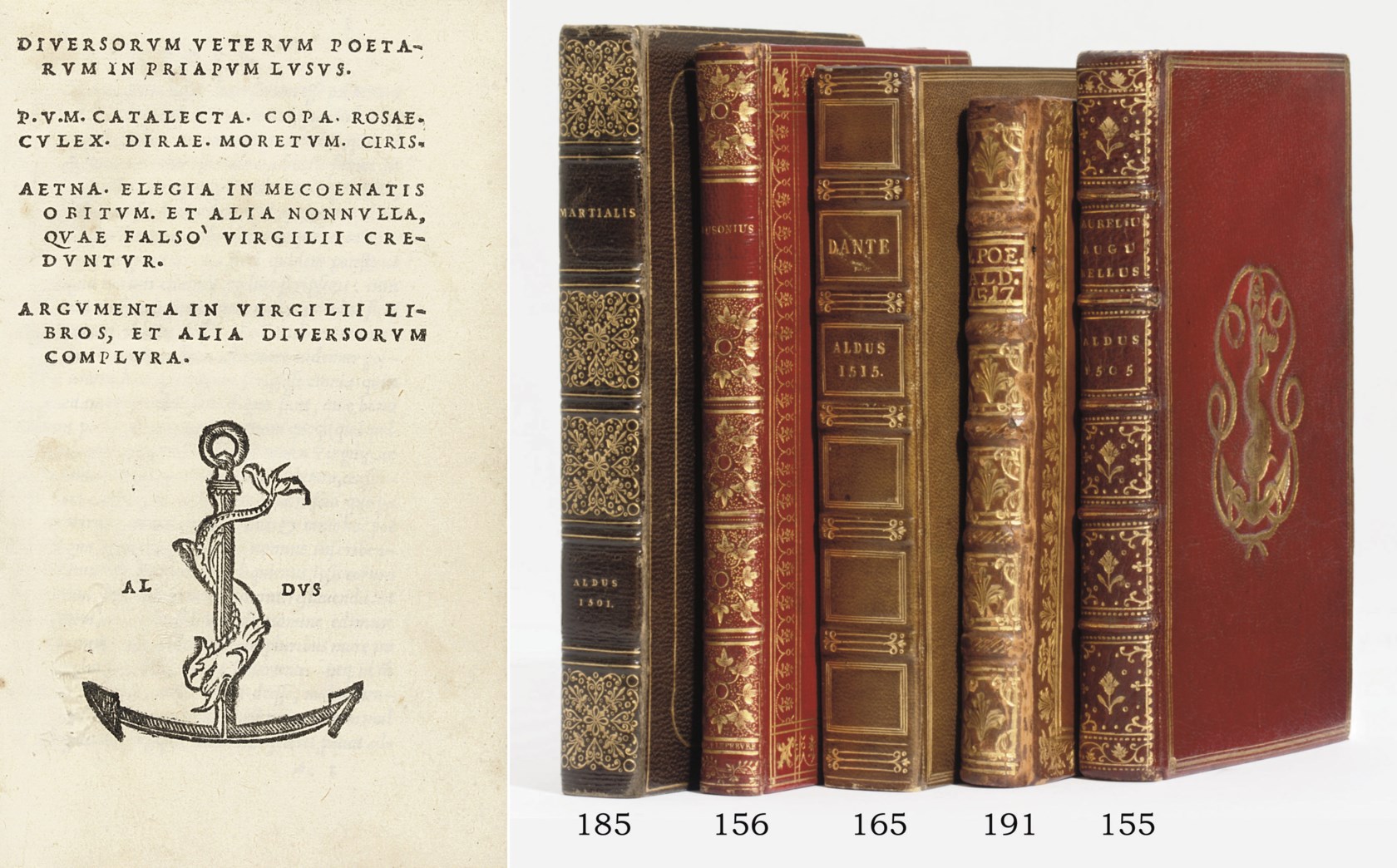 PRIAPEIA -- Diversorum veterum poetarum in Priapum lusus. Venice: heirs ...