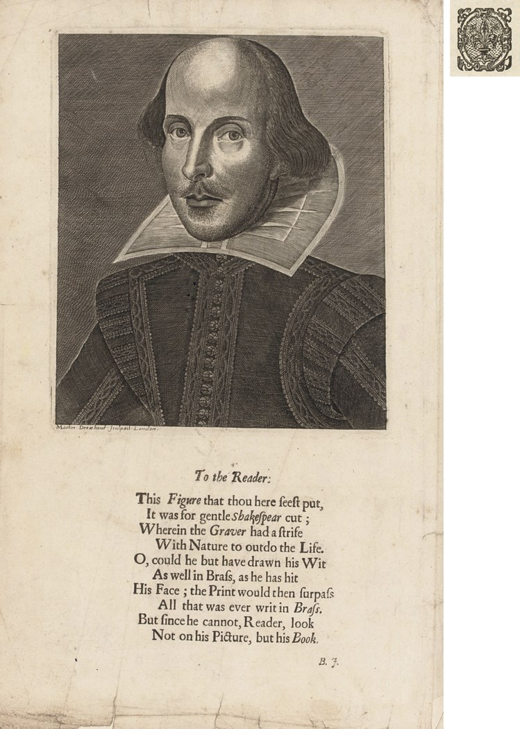 SHAKESPEARE, William (1554-1616). Comedies, Histories and Tragedies ...