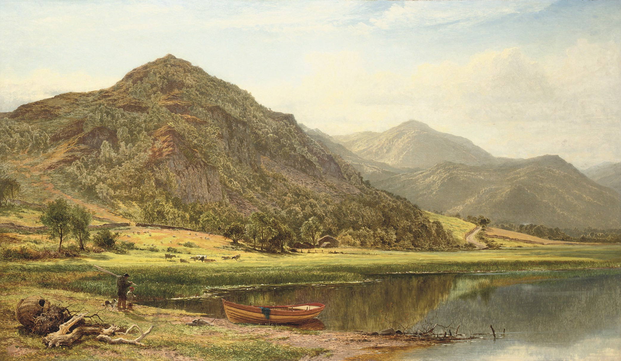 Benjamin Williams Leader (1831-1928) , Derwentwater, Cumbria | Christie's
