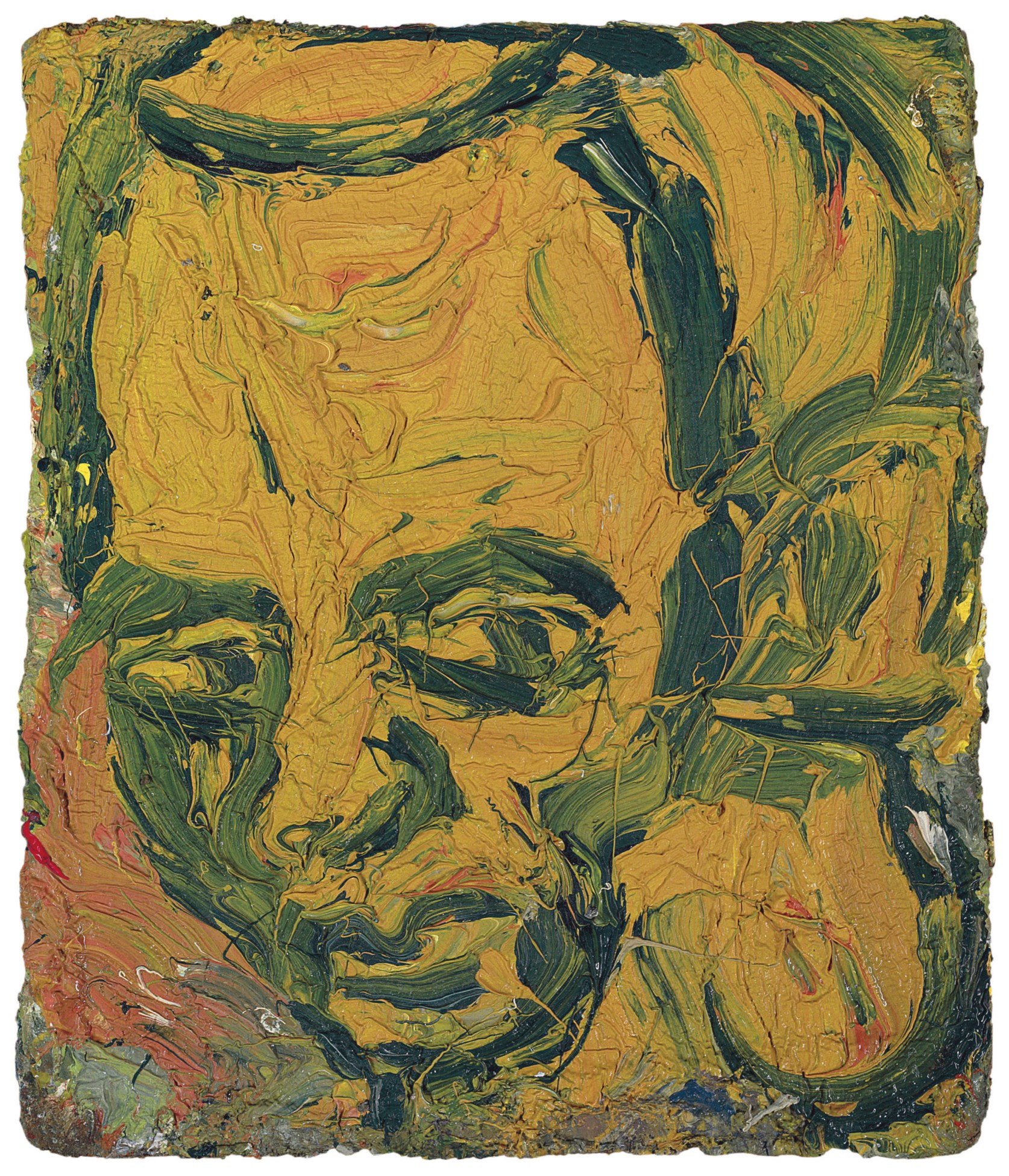 Leon Kossoff (b. 1926) , Self-Portrait No. 4 | Christie's
