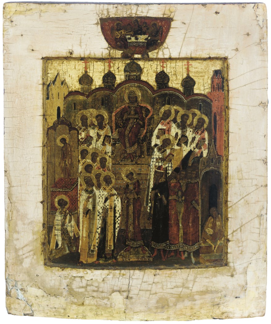 THE FIRST ECUMENICAL COUNCIL AT NICEA , RUSSIAN, 16TH CENTURY | Christie's