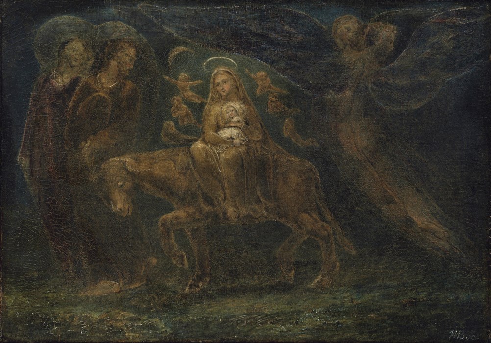 William Blake (London 1757-1827) , The Flight into Egypt | Christie's
