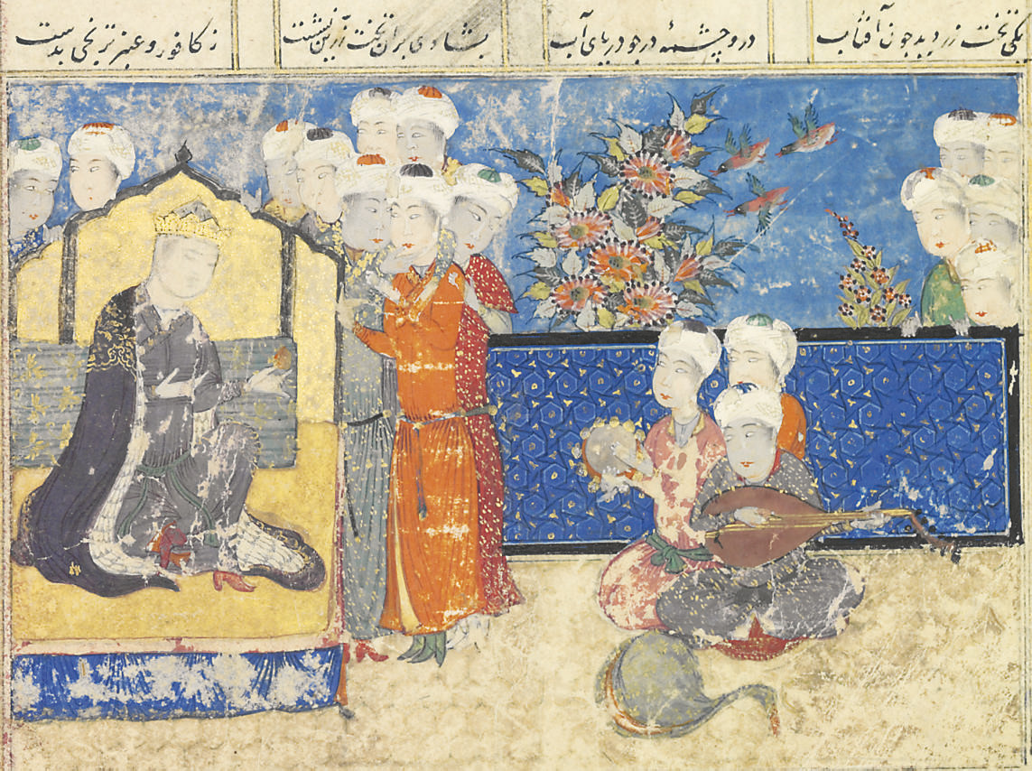 ALEXANDER IN CHINA ON THE GOLDEN THRONE OF THE CHINESE EMPEROR