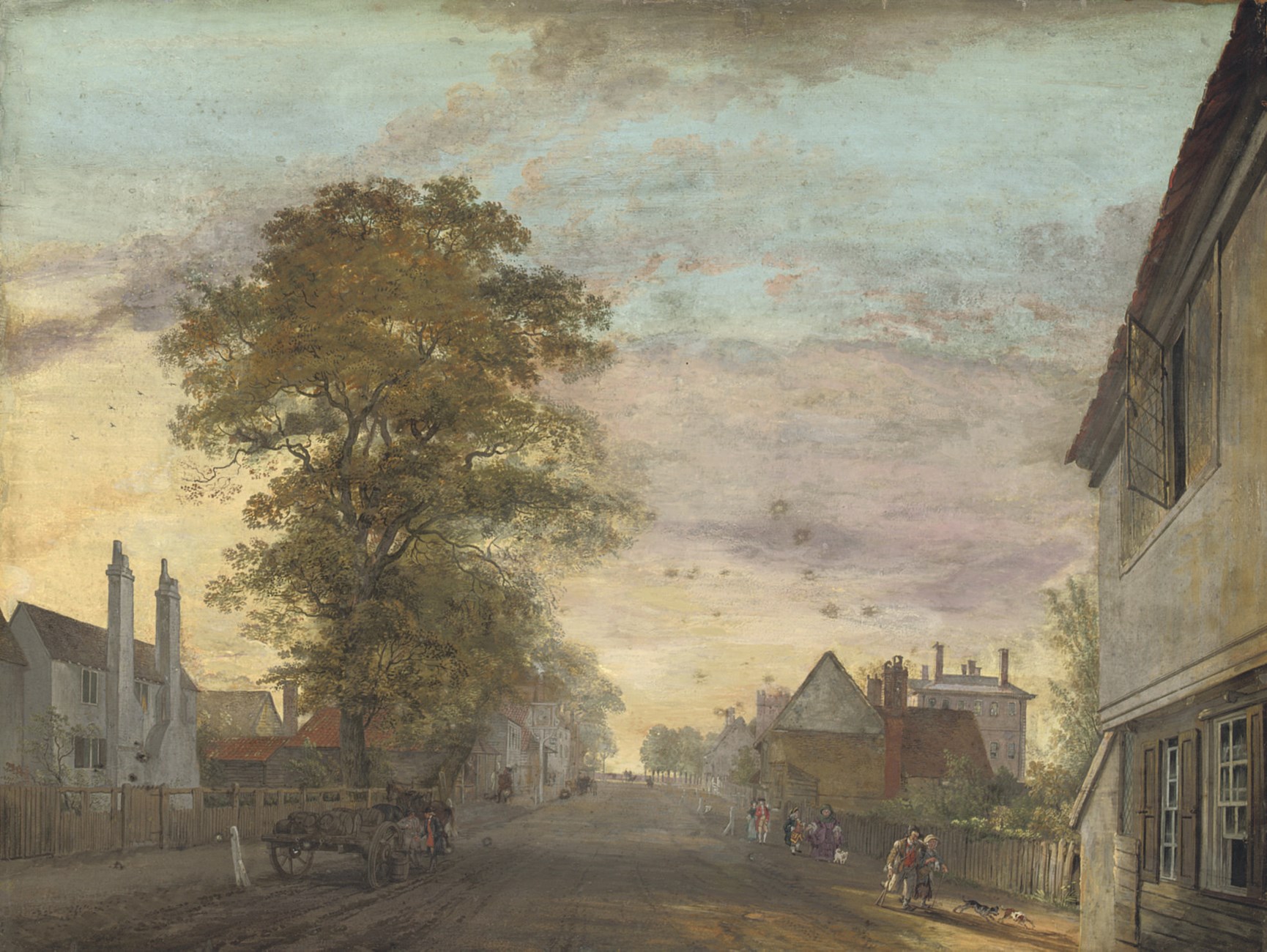 Paul Sandby, R.A. (1731-1809) , Old Charlton, Kent | Christie's