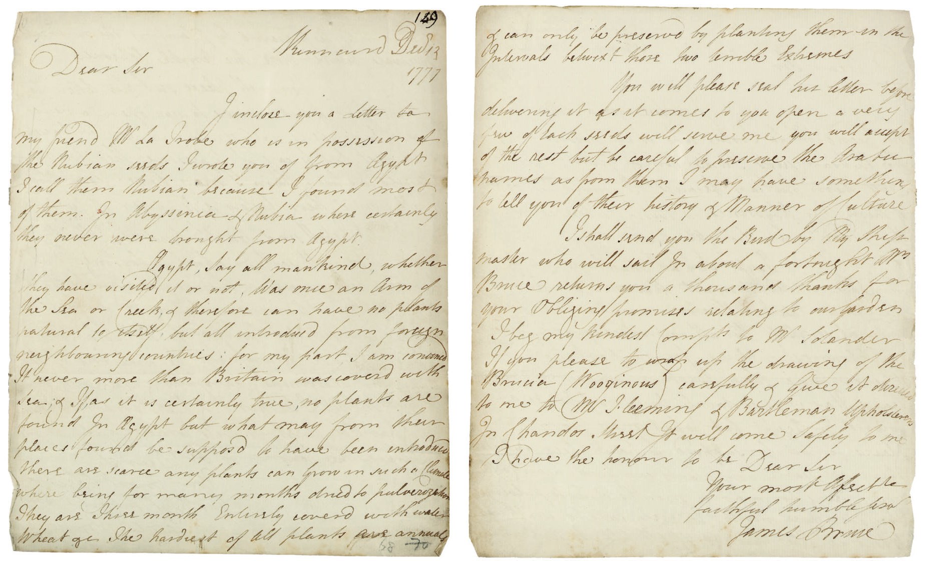 JAMES BRUCE (1730-1794) | Christie's