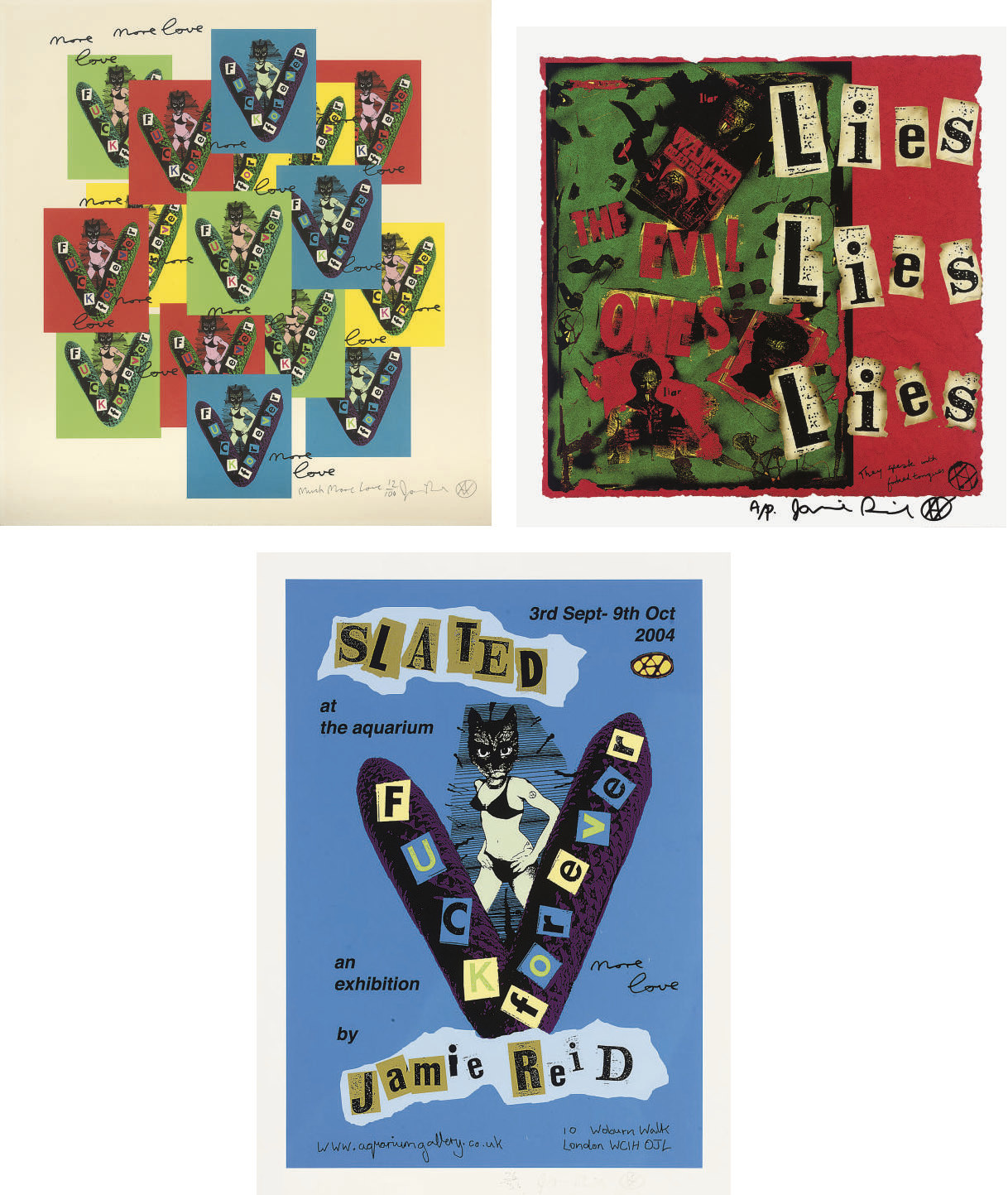 JAMIE REID (B. 1947)