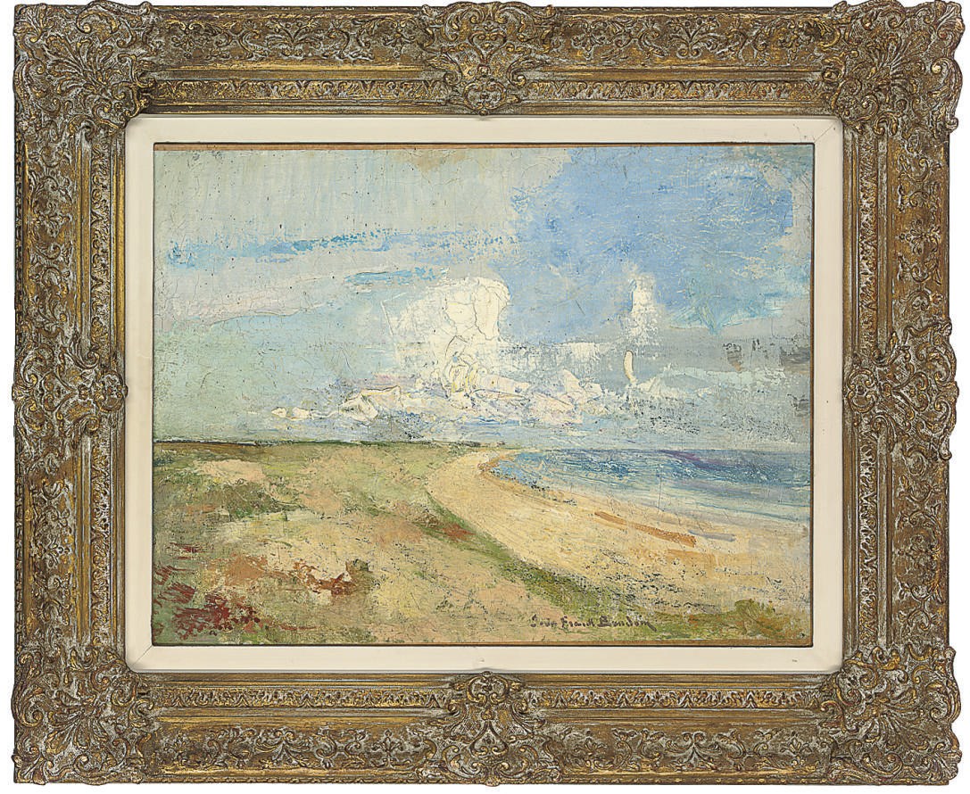 Jean-Franck Baudoin (French, 1870-1961) , La cote sauvage, Royen ...