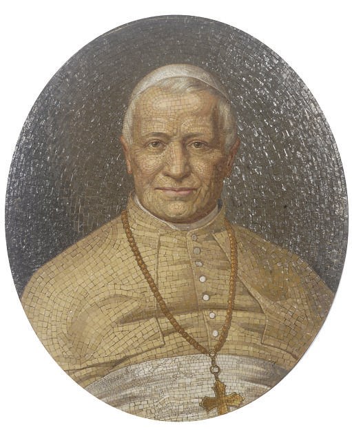 AN ITALIAN MOSAIC PICTURE OF A POPE , 19TH CENTURY | Christie's