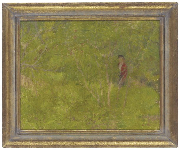 Robert Buhler (1916-1989) , Woman in a garden | Christie's