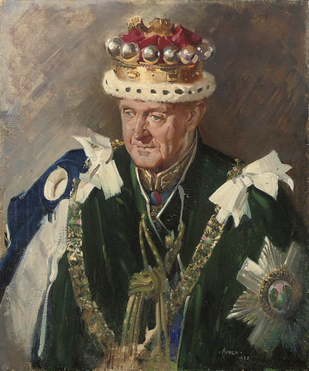 Terence Cuneo (1907-1996) , Portrait of Admiral of the Fleet Andrew ...