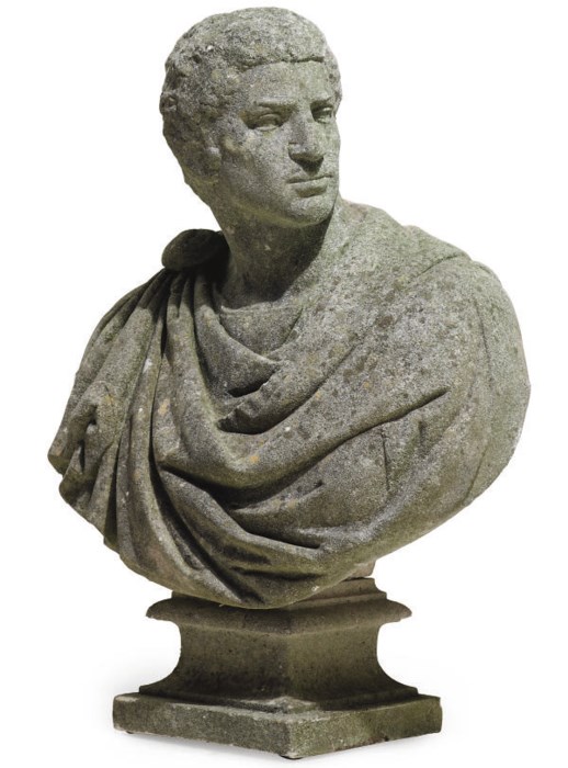 A COMPOSITION-STONE BUST OF BRUTUS , 20TH CENTURY | Christie's
