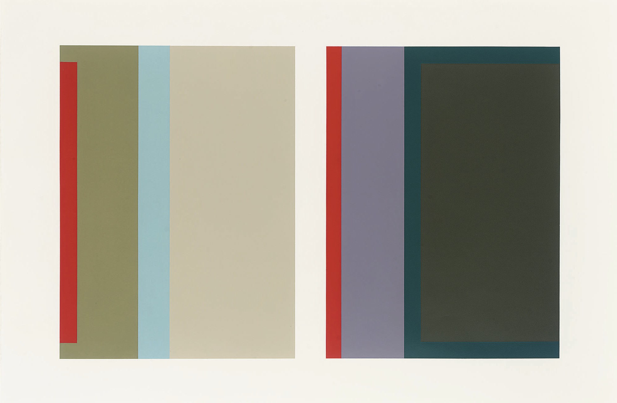 Jean Spencer (1942-1998) , Studies for Tate Paintings (Untitled ...