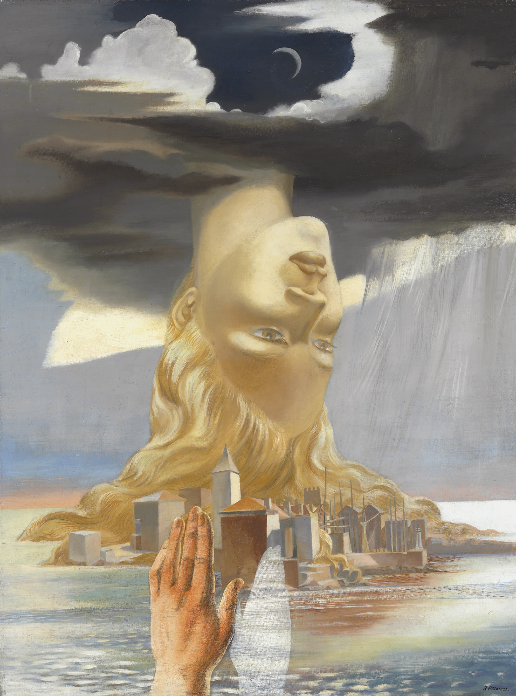 Sir Roland Penrose (1900-1984) , Seeing is Believing (L'Ile Invisible ...