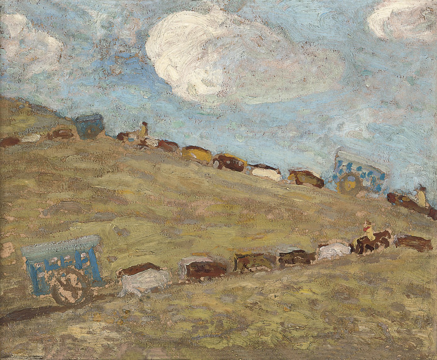 Pedro Figari (1861-1938) , El camino de la sierra | Christie's