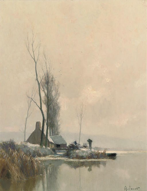 Alexandre-Louis Jacob (French, 1876-1972) , Givre au Grand Morais ...