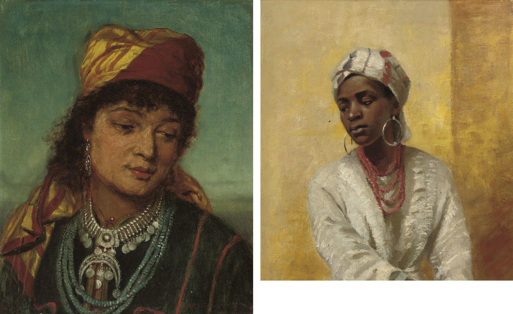 J. W. Chapman (British, c. 1877) , Eastern beauty | Christie's