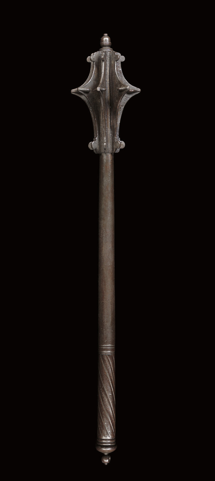 Two Handed Flanged Mace