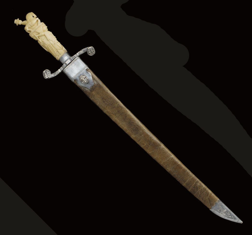 A DUTCH SILVER-MOUNTED HUNTING SWORD , LATE 17 T H /EARLY 18 T H ...
