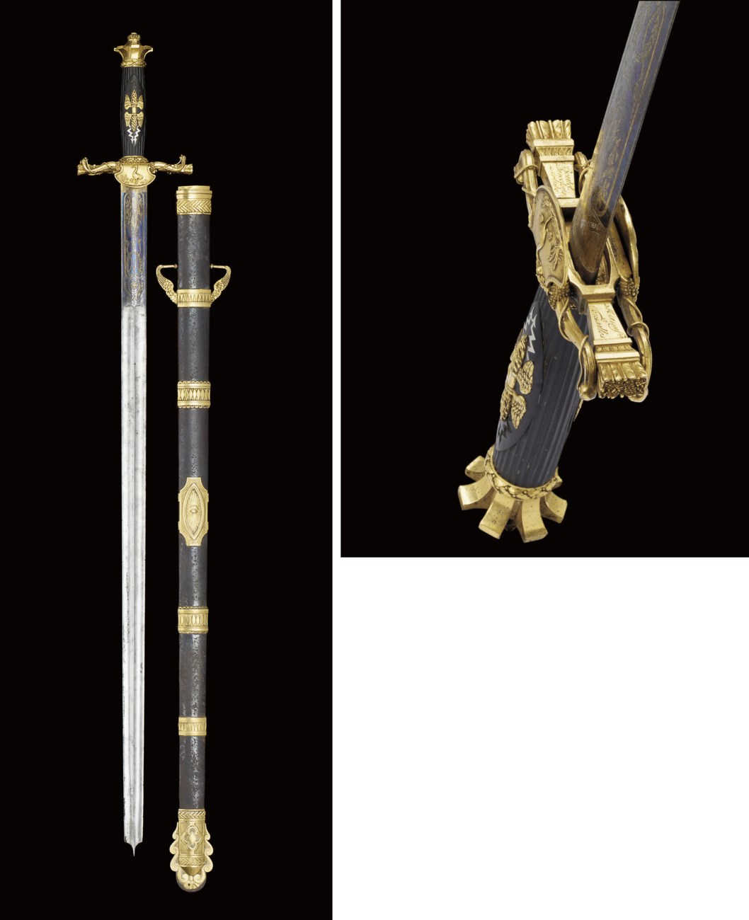 AN HISTORIC FRENCH SABRE DE RÉCOMPENSE (GLAIVE DE GÉNÉRAL, RÉGLEMENT DU ...