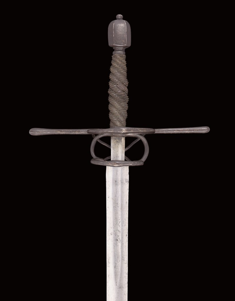 A GERMAN MILITARY BROADSWORD , CIRCA 1600-30 | Christie's