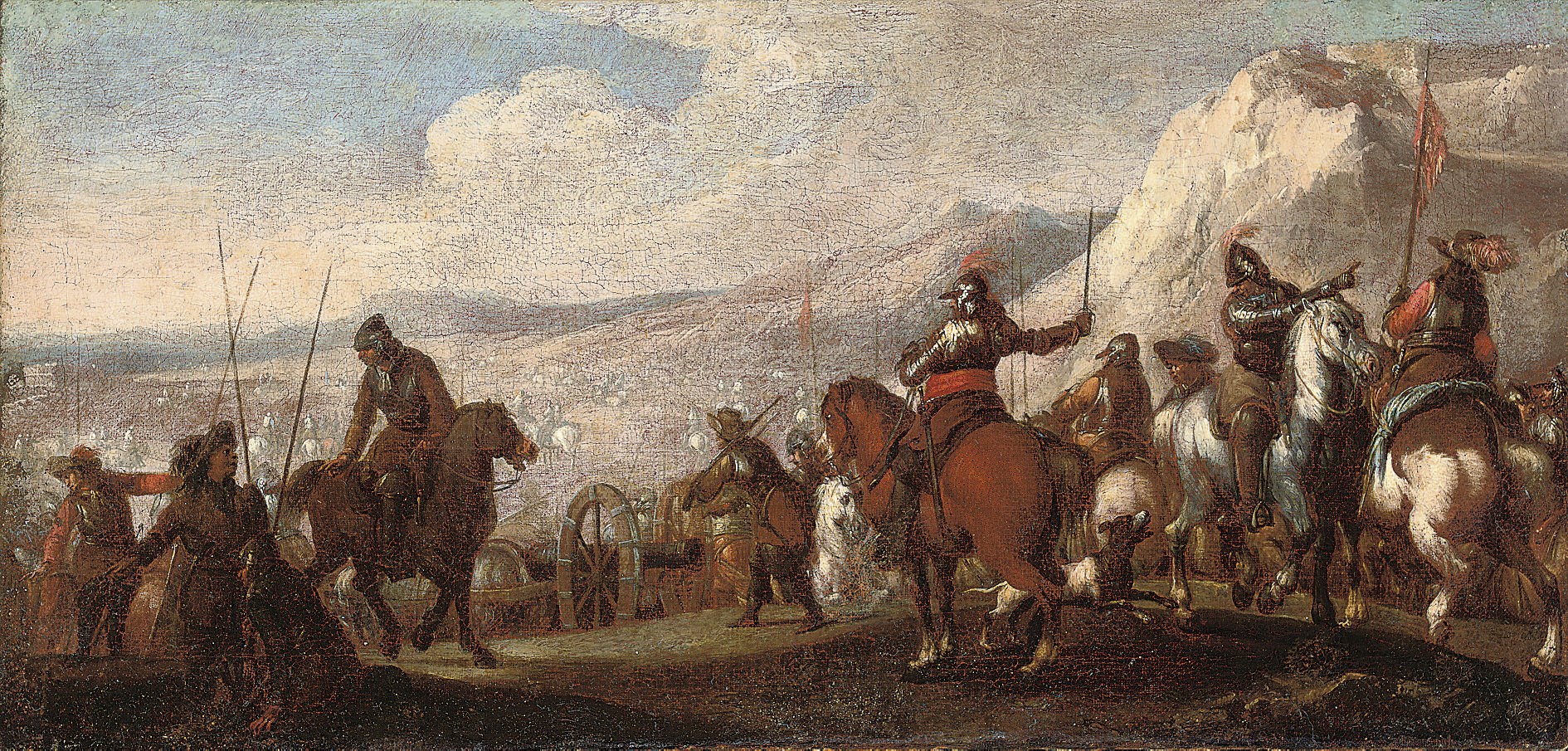 Circle of Guillaume Courtois, il Borgognone (St. Hippolyte 1628-1679 ...