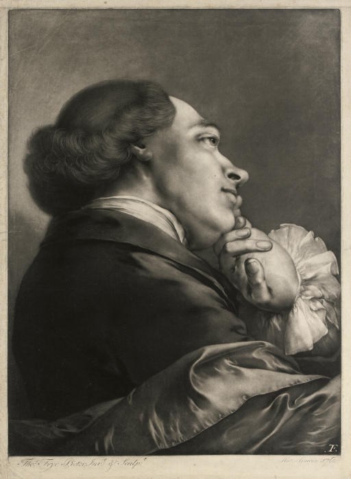 Thomas Frye (1710-1762) , Portrait of a Gentleman, from Life-sized ...