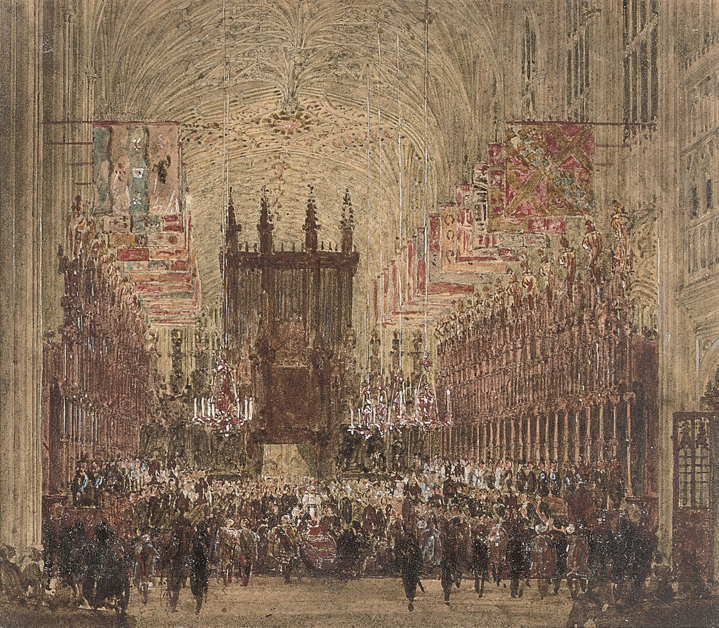 Attributed to Augustus Welby Northmore Pugin (1812-1852) , St. George's ...