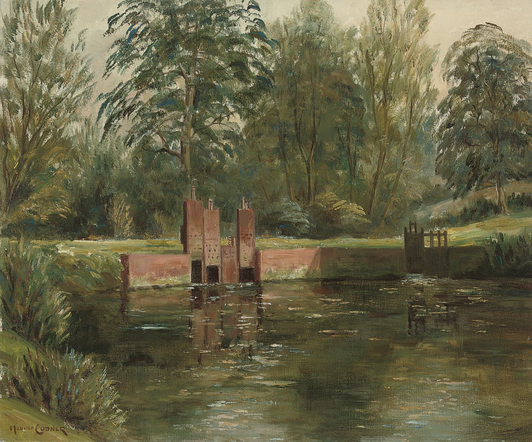 Maurice F. Codner (1888-1958) , On the river Lambourne | Christie's