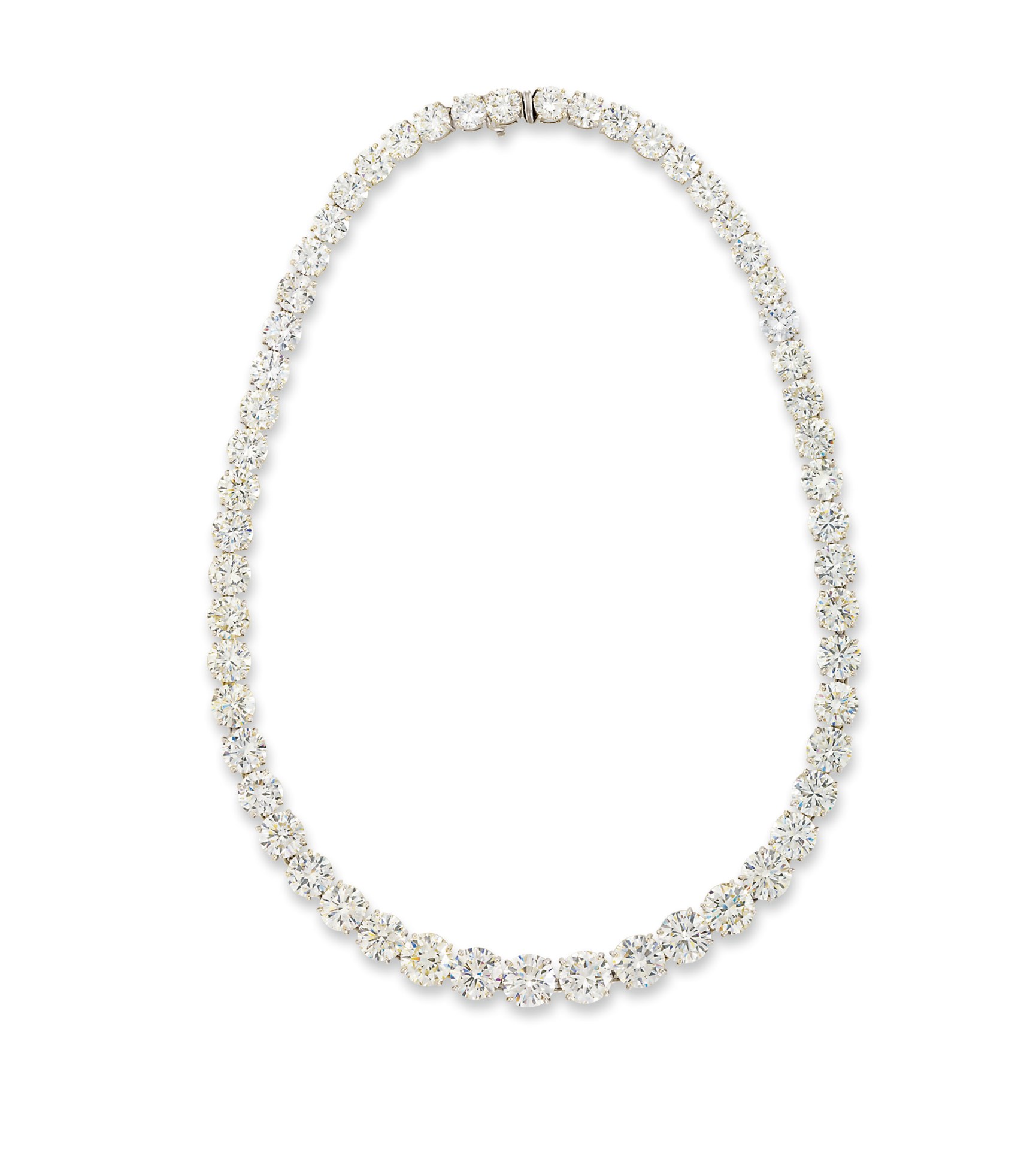 A DIAMOND LINE NECKLACE | Christie's