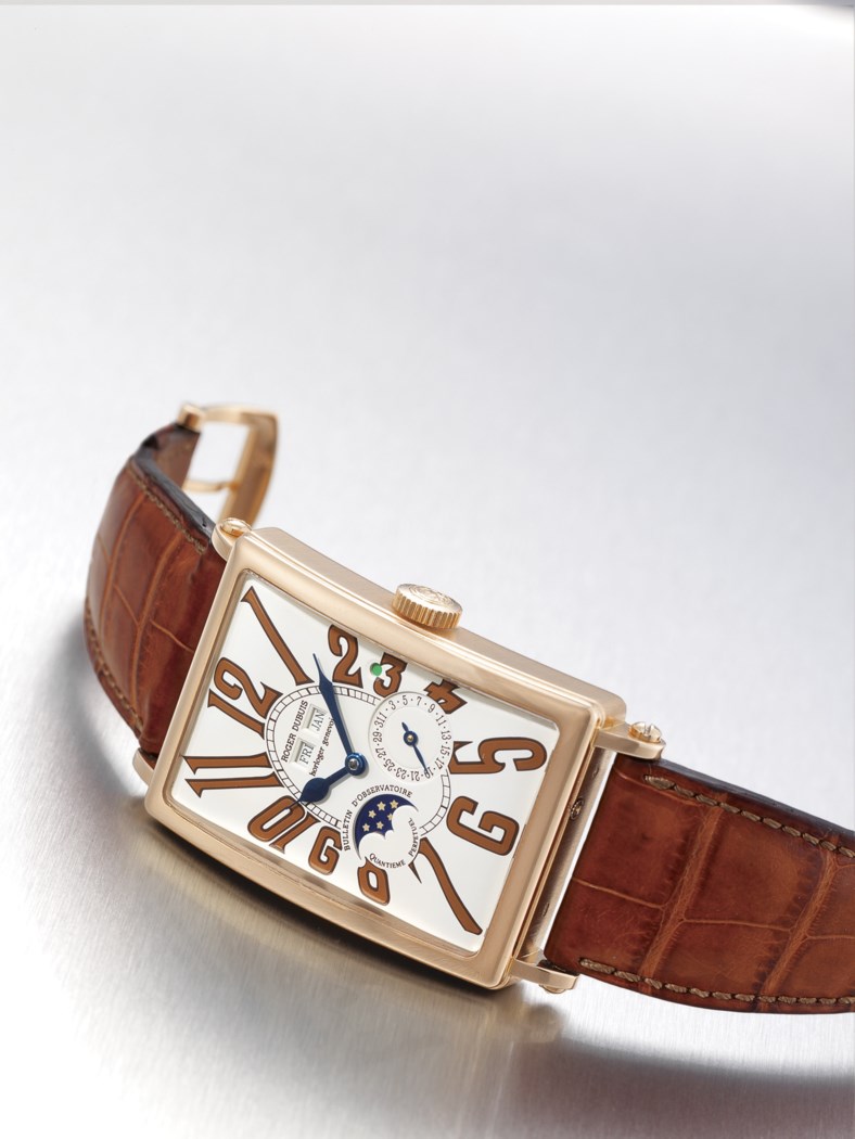 ROGER DUBUIS, "MUCHMORE QUANTIEME PERPETUEL"18K PINK GOLD SELF-WINDING ...