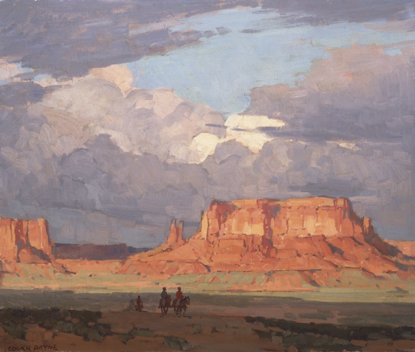 Edgar Alwin Payne (1882-1947) , Red Mesa, Monument Valley, Utah ...