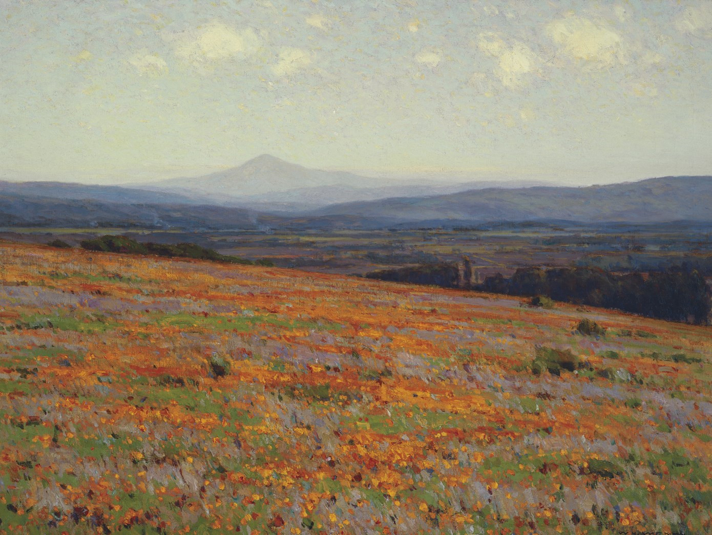 William Wendt (1865-1946) , Cup of Gold | Christie's