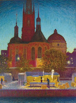 Per Adolf (Pelle) Swedlund (Swedish, 1865-1947) , View of the ...