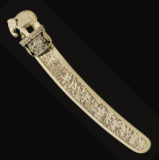 **An Ivory Ceremonial Blade