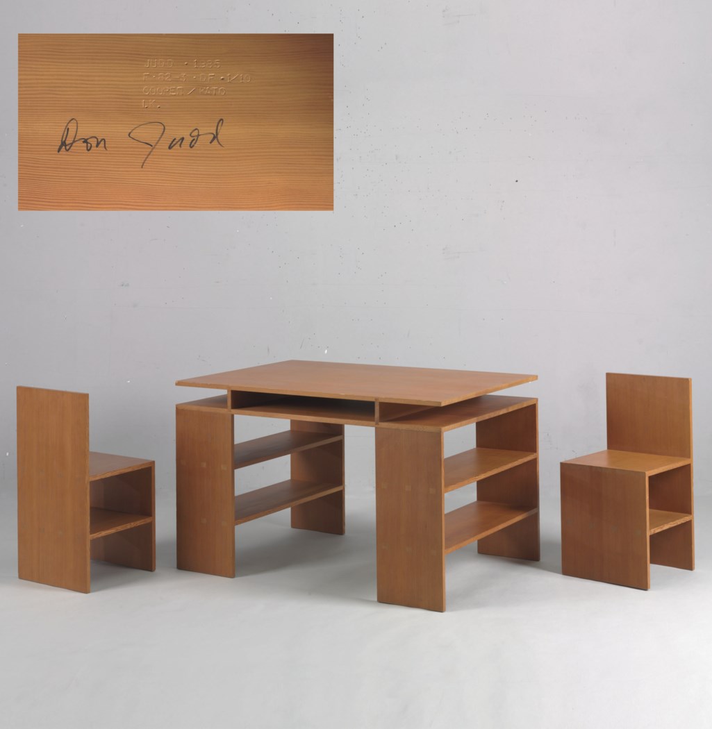 Donald Judd (1928-1994) , DONALD JUDD FOR COOPER/KATO I.K.DESK AND ...