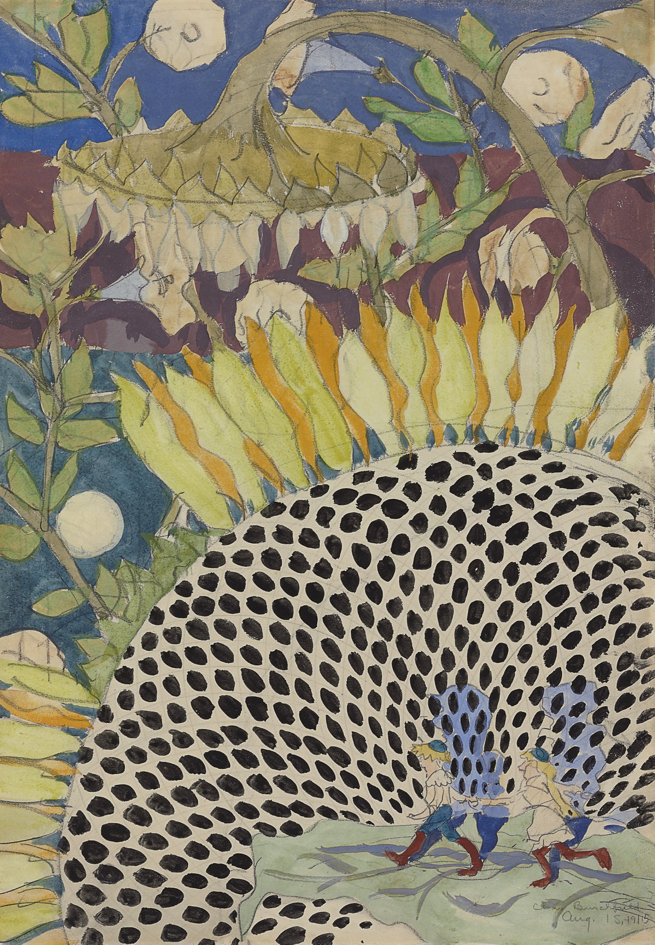 Charles Burchfield (1893-1967) , Sunflower | Christie's