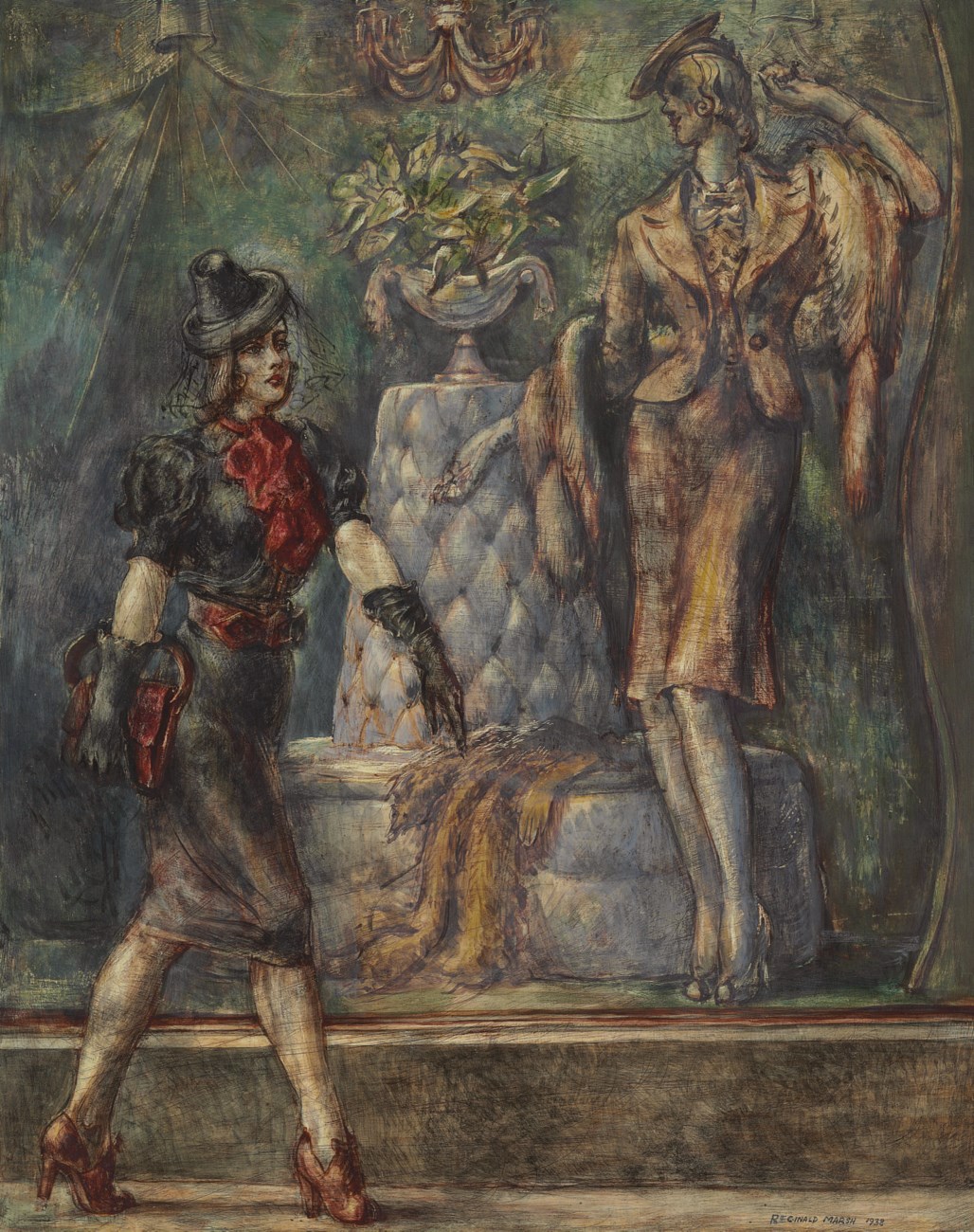 Reginald Marsh (1898-1954) , Fifth Avenue | Christie's