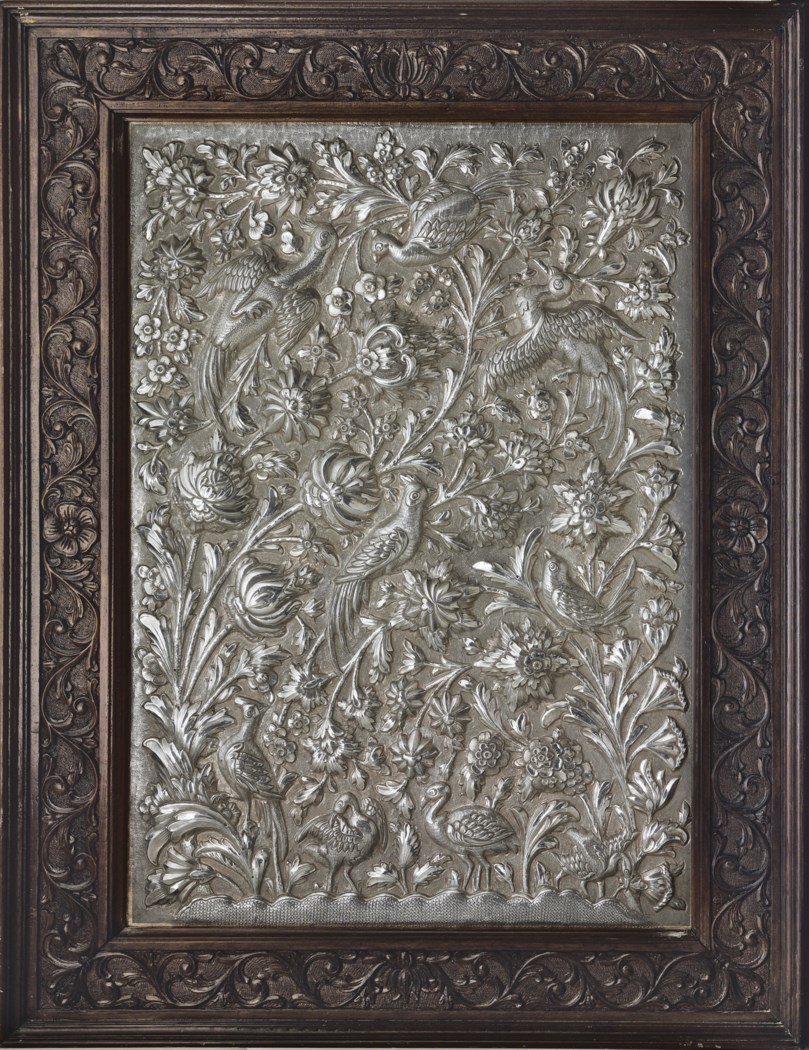 A MASSIVE SILVER PLAQUE , 20TH CENTURY | Christie's