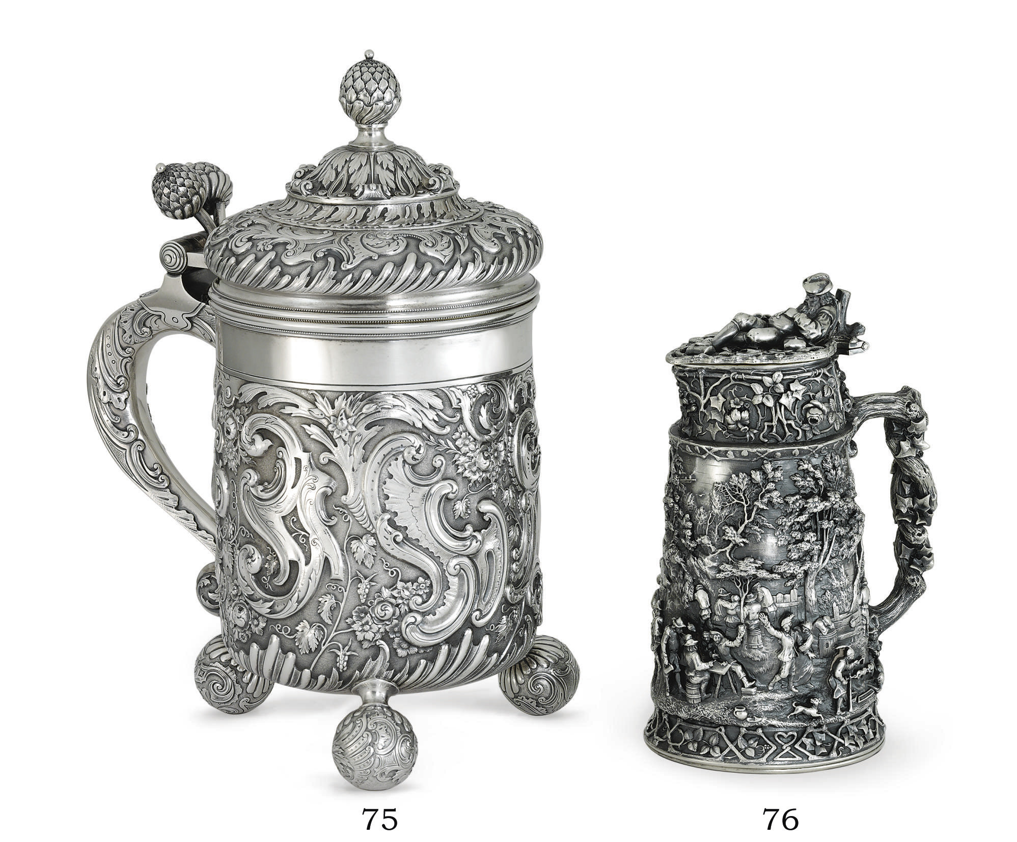 A MONUMENTAL GERMAN SILVER-GILT NEF , MARK OF GEORG ROTH, HANAU, CIRCA ...