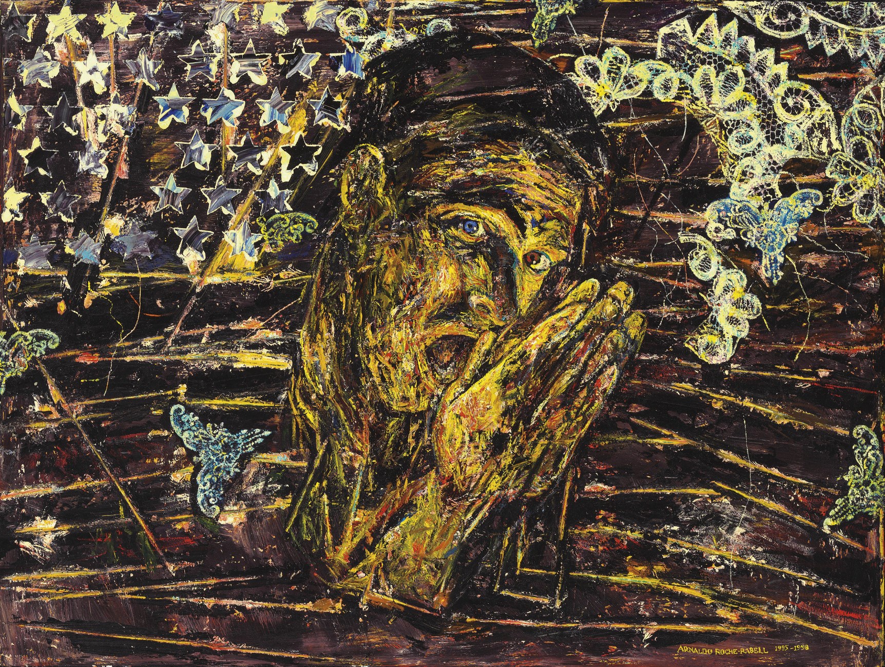 Arnaldo Roche Rabell (Puerto Rican b. 1955) , La adoración de lo ...