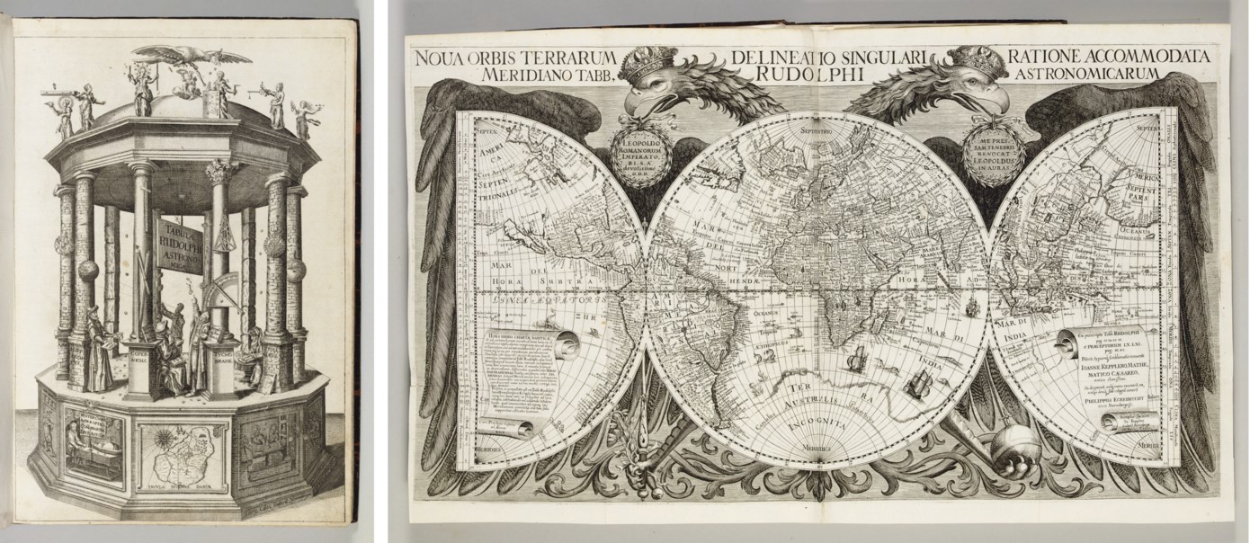 KEPLER, Johannes. Tabulae Rudolphinae, quibus astronomicae scientiae ...