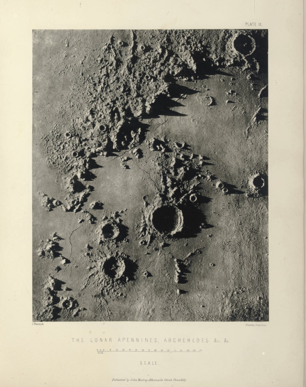 NASMYTH, James (1808-1890) and James CARPENTER (1840-1899). The Moon ...