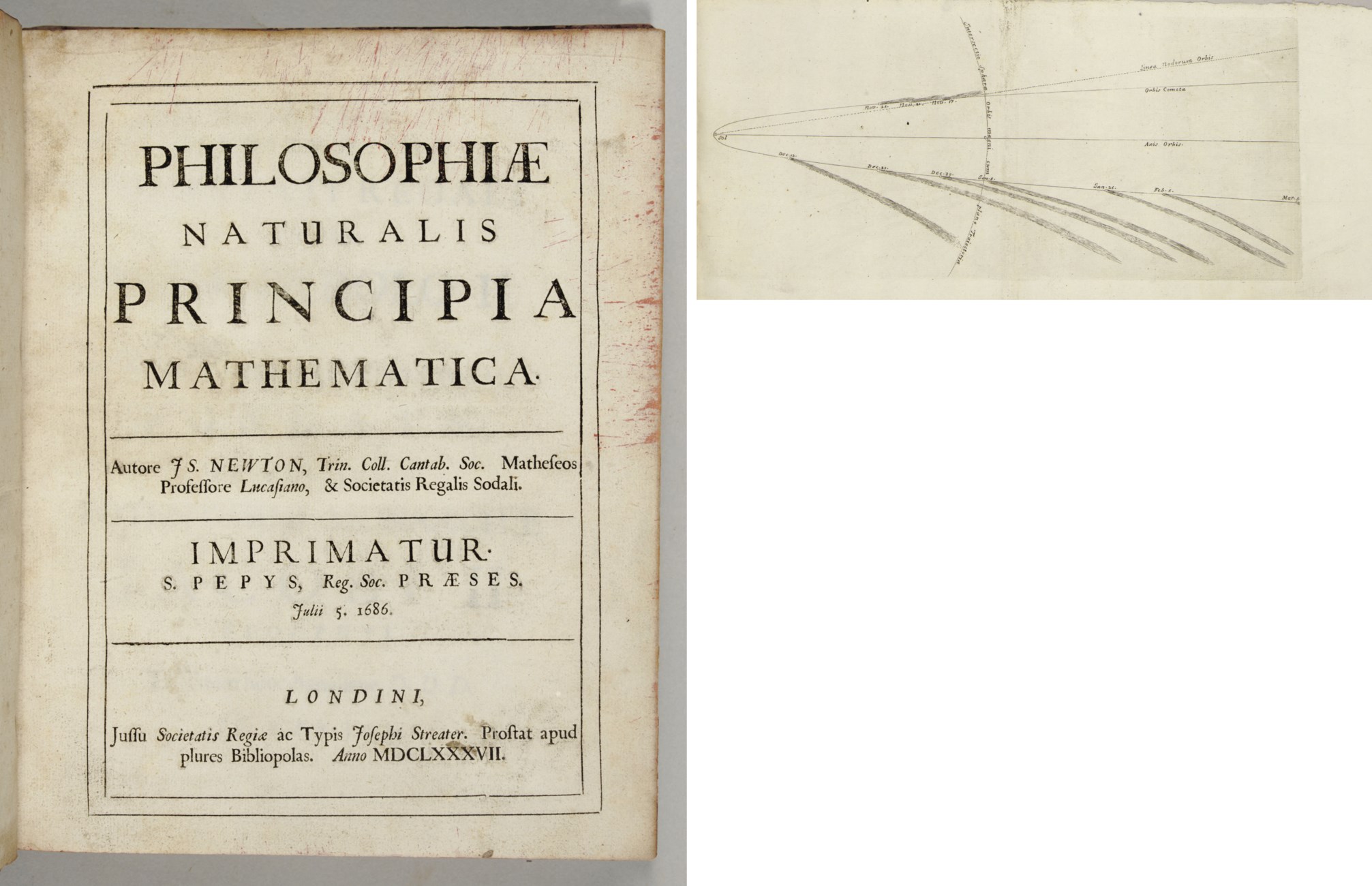 NEWTON, Sir Isaac. Philosophiae Naturalis Principia Mathematica. Edited ...