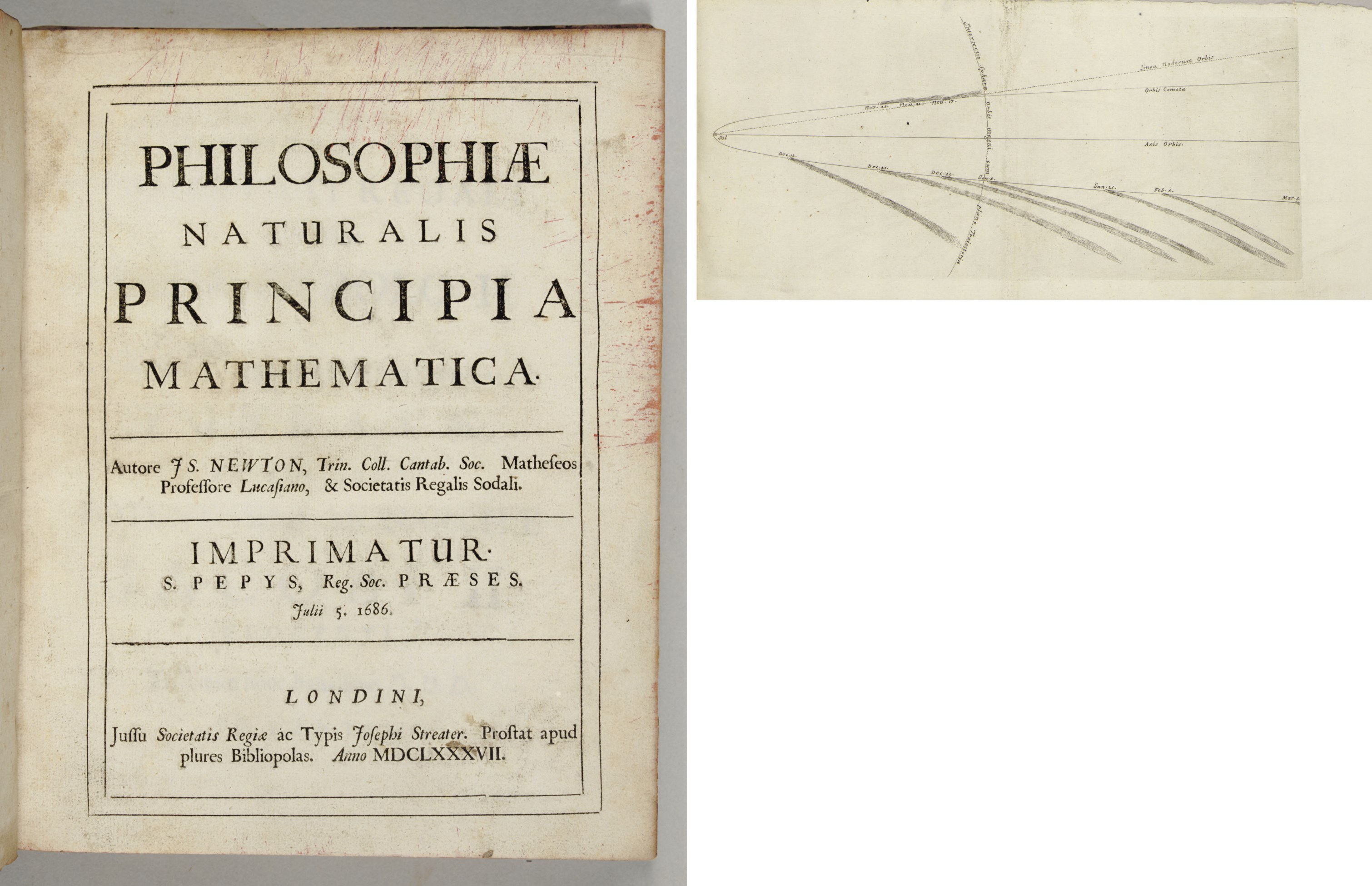 NEWTON, Sir Isaac. Philosophiae Naturalis Principia Mathematica. Edited ...