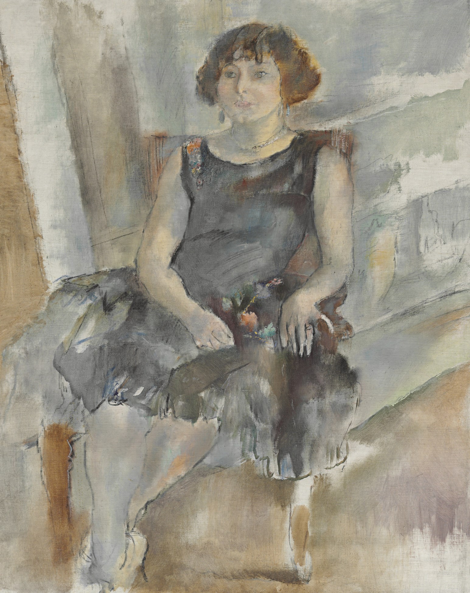 Jules Pascin (1885-1930) , Brunette | Christie's