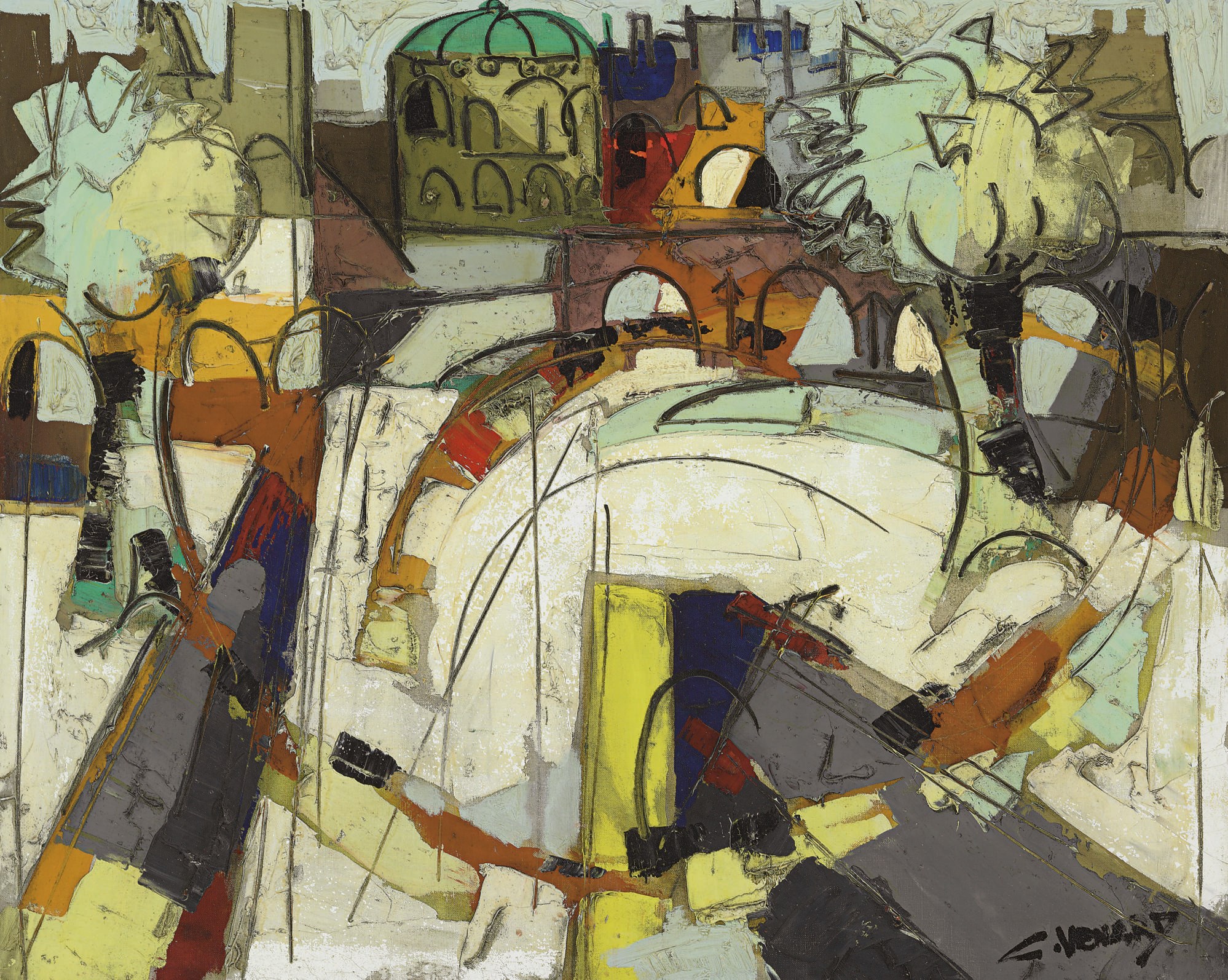 Claude Venard (1913-1999) , Les Invalides | Christie's