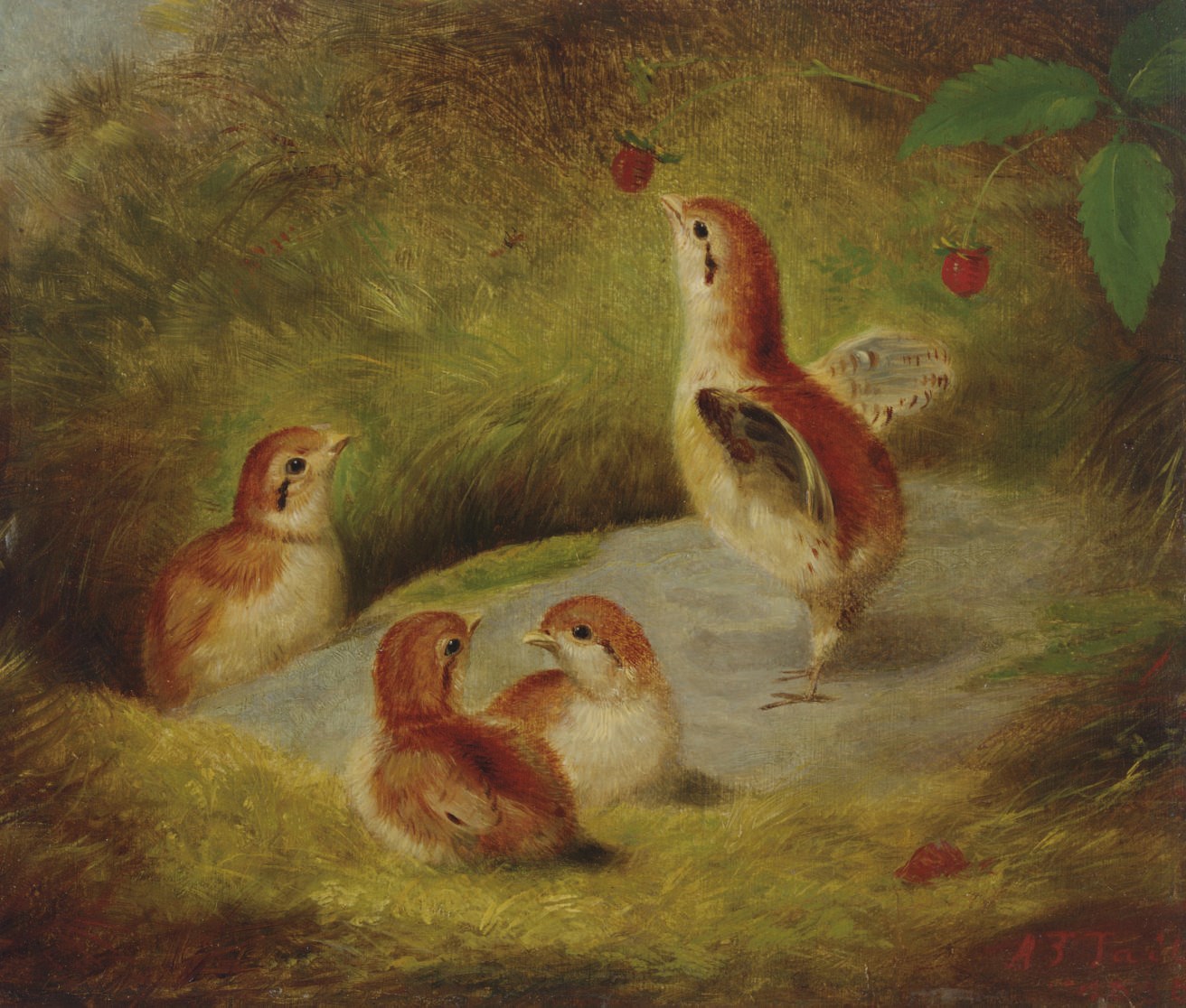 Arthur Fitzwilliam Tait (1819-1905) , Young Ruffed Grouse | Christie's