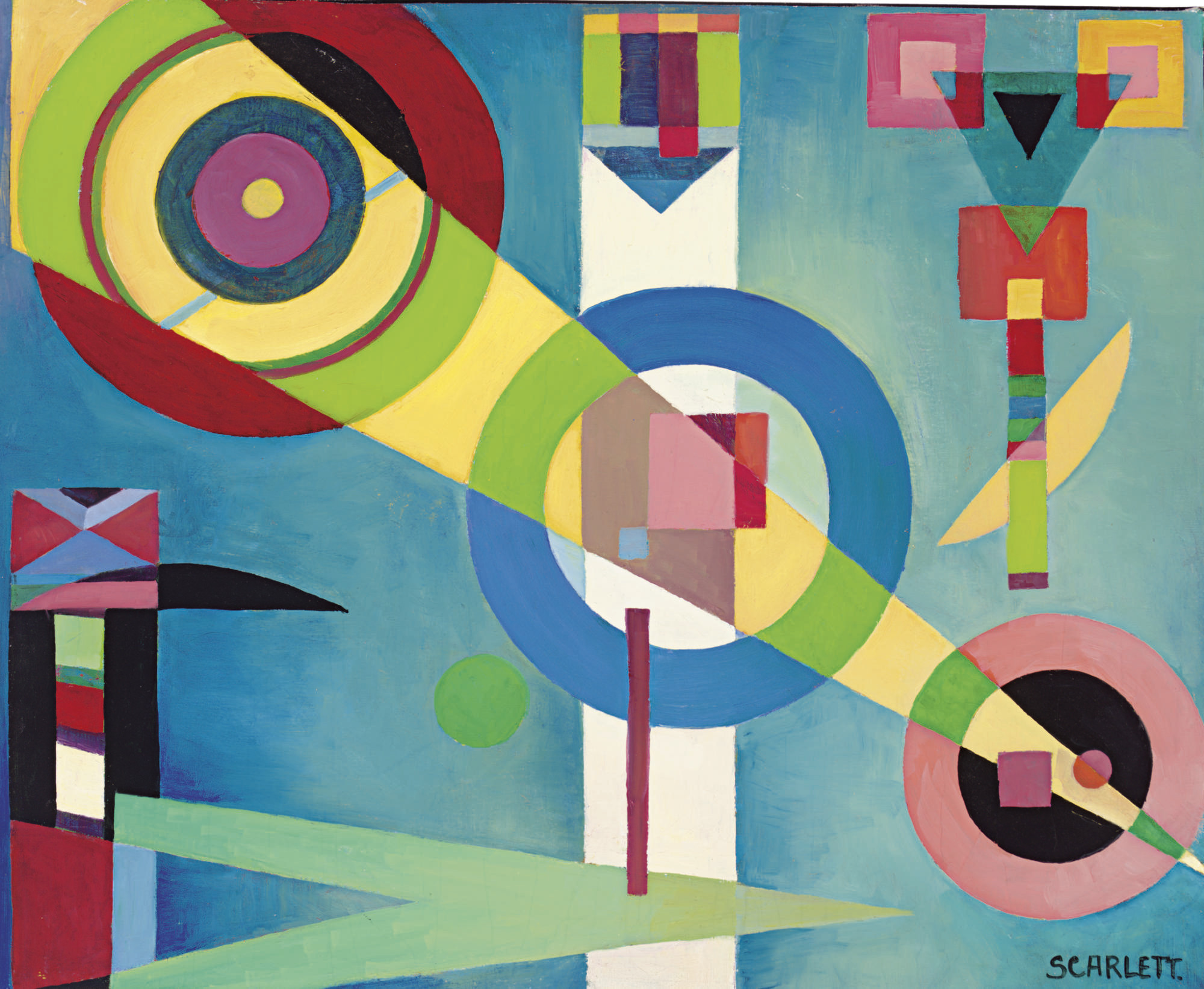 Rolph Scarlett (1889-1984) , Abstraction | Christie's