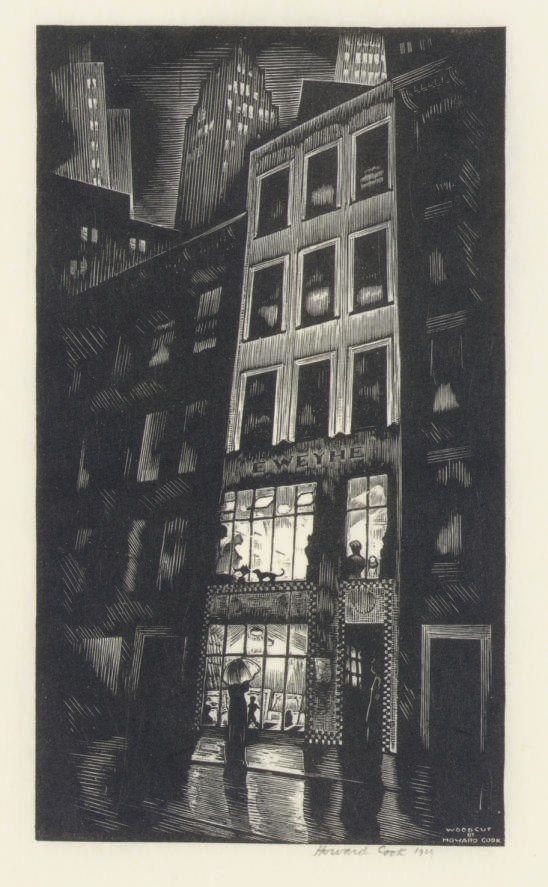 [HOWARD COOK (1901-1980) ET AL.] , A group of five American prints ...